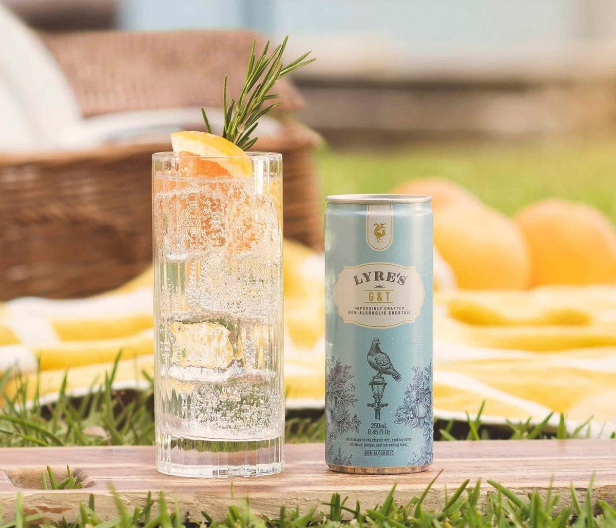 Lyre's G&T (24 x 250ml cans) – ProofDrinks