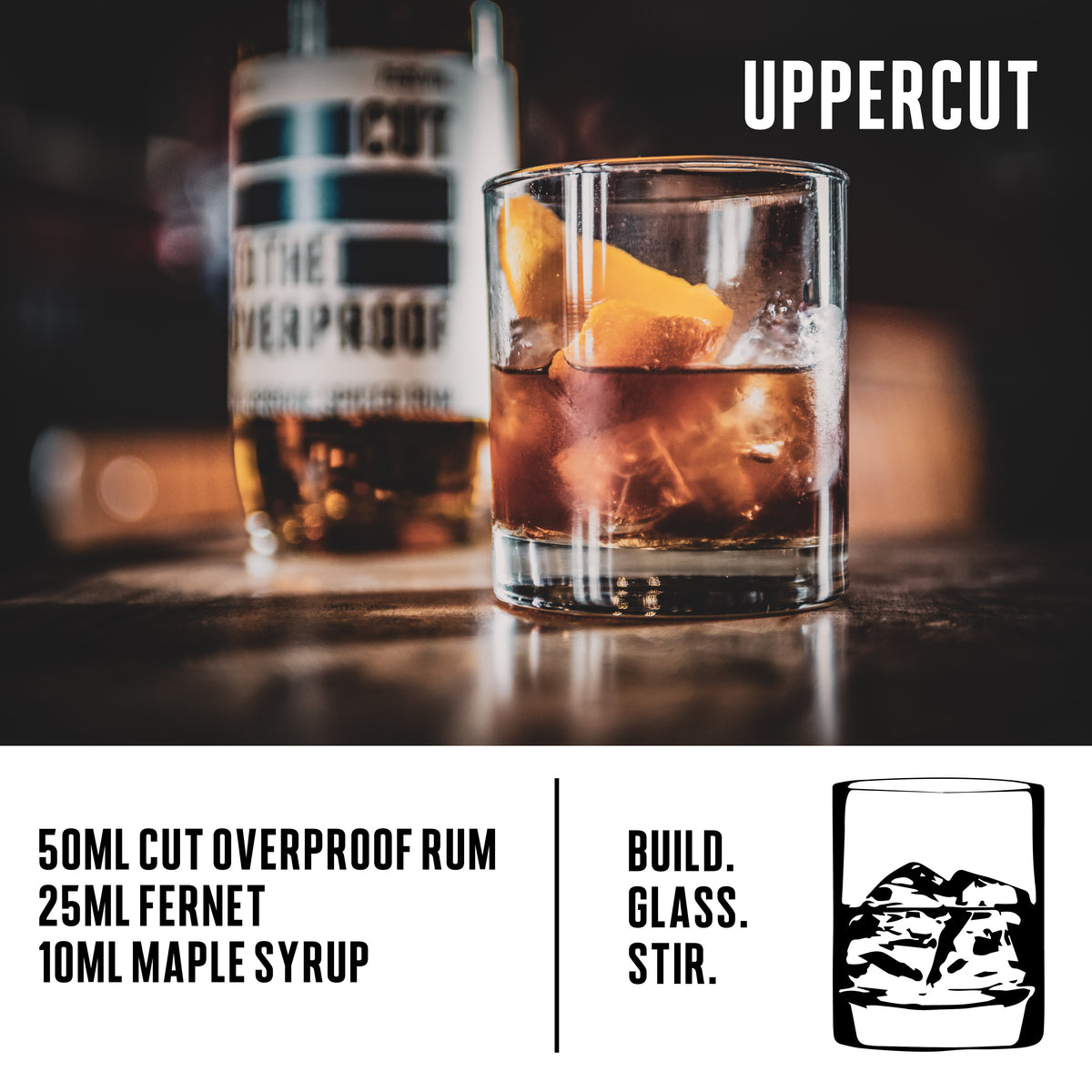Cut Overproof Rum Miniature - 12 X 5CL – ProofDrinks